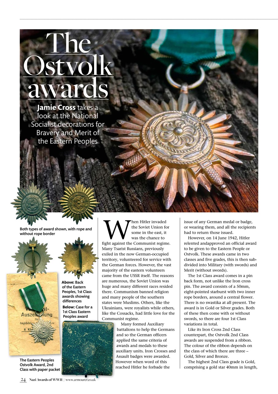 A Guide to Collecting German Militaria Magazine - Nazi Awards of WWII ...