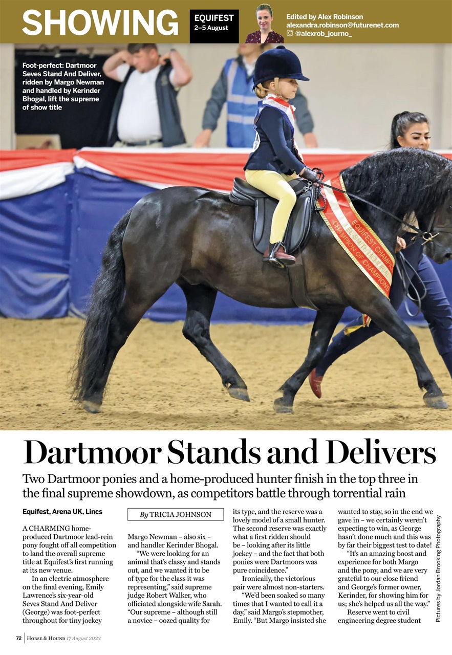 Horse & Hound Magazine - 17 Aug 2023 Back Issue