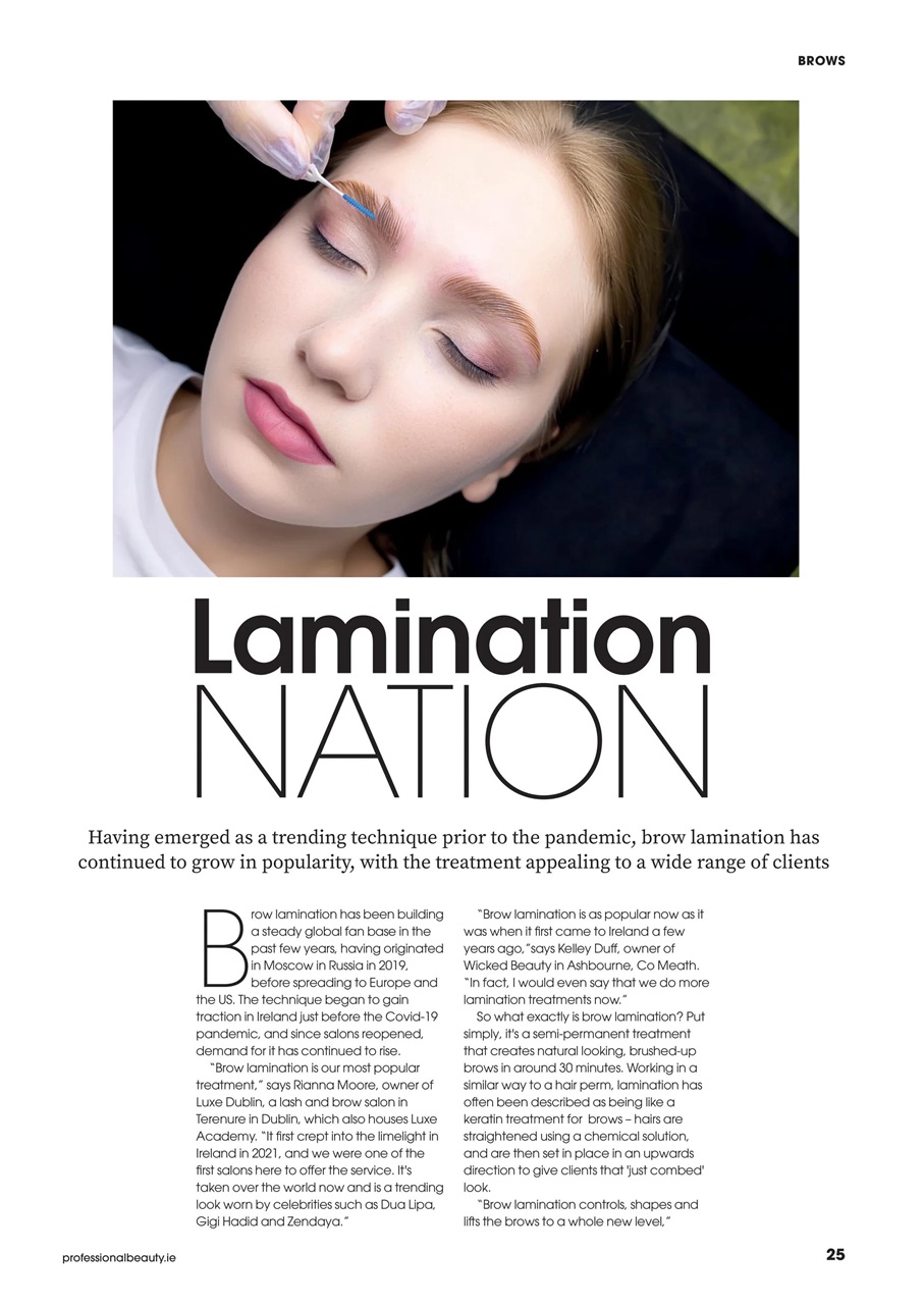 Professional Beauty & HJ Ireland Magazine - SEPT/OCT 2023 Back Issue