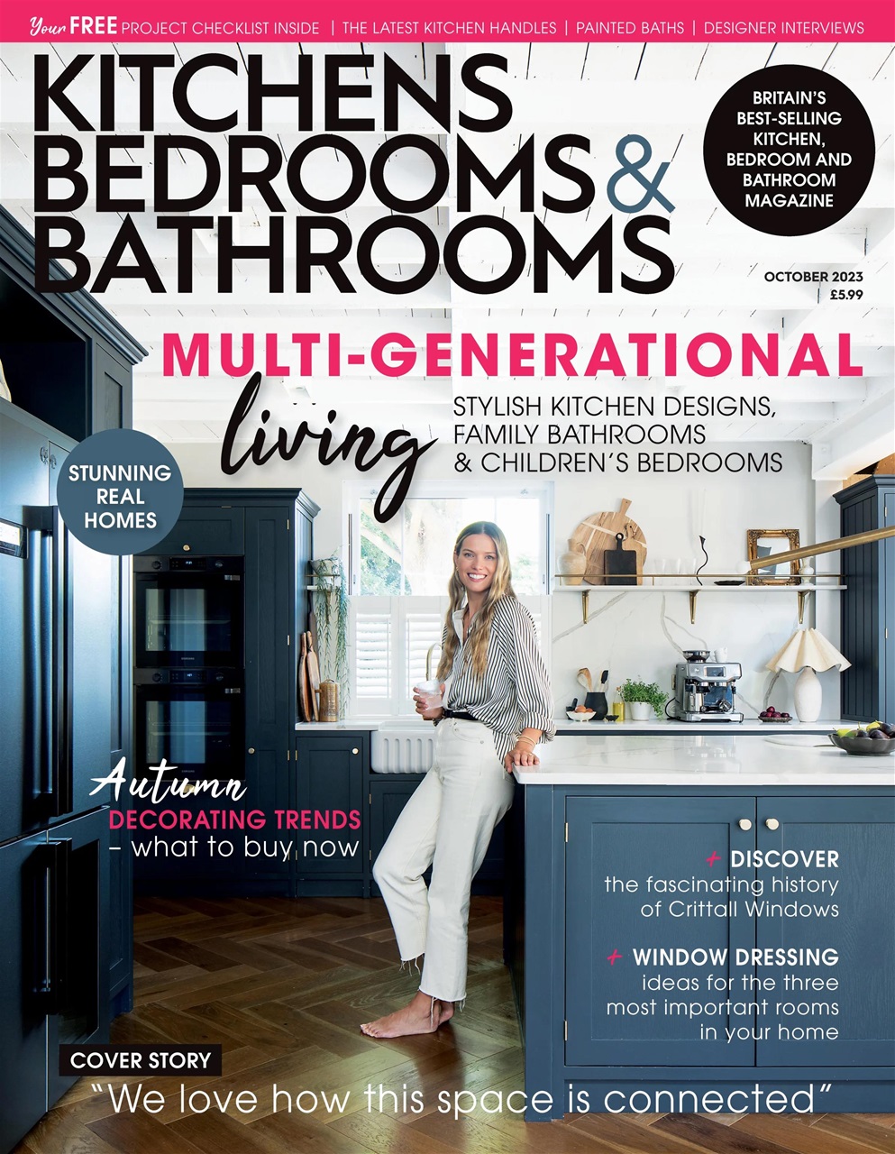 Kitchens Bedrooms & Bathrooms magazine - October 2023 Back Issue