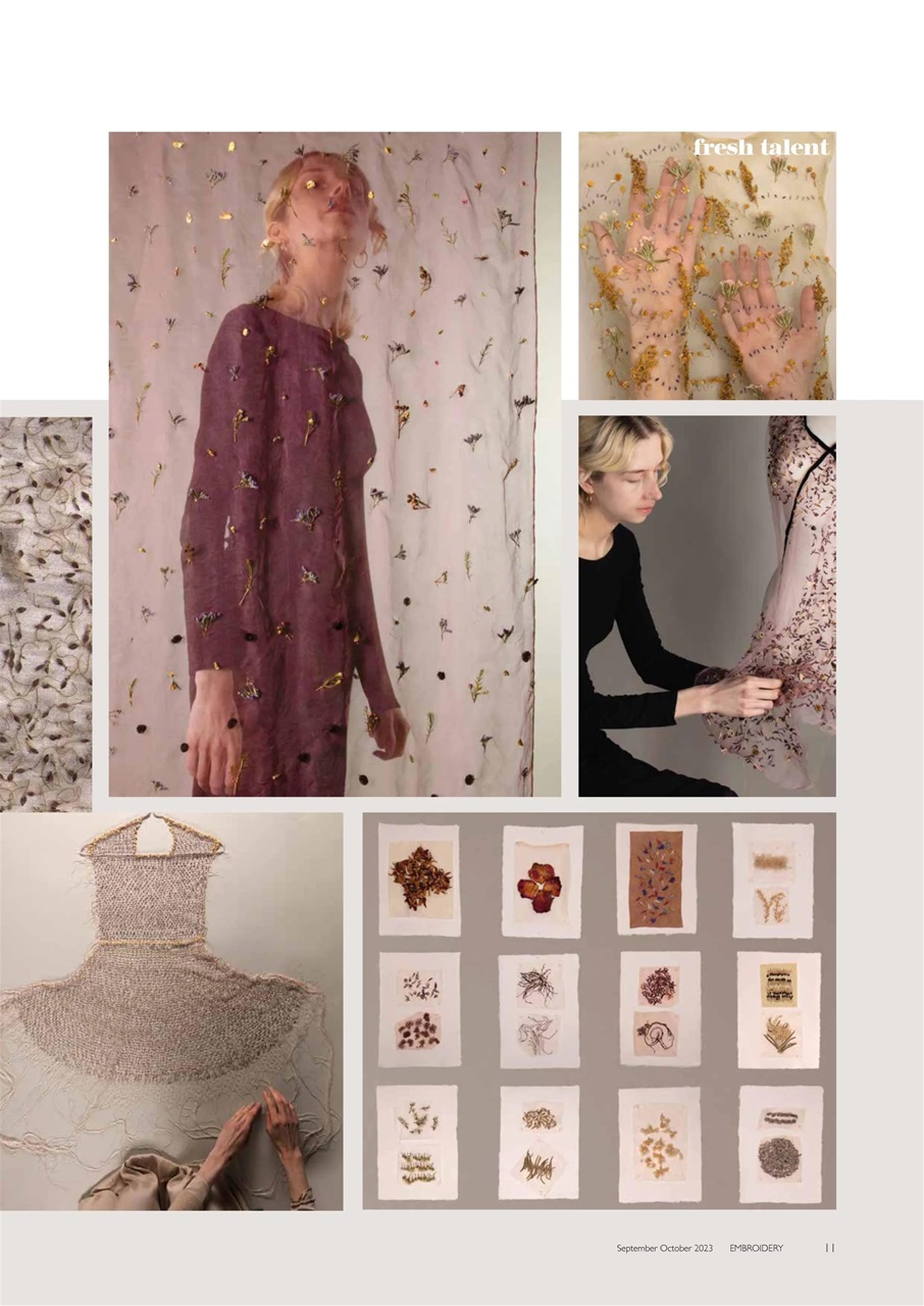 Embroidery Magazine - Sep/Oct 2023 Back Issue