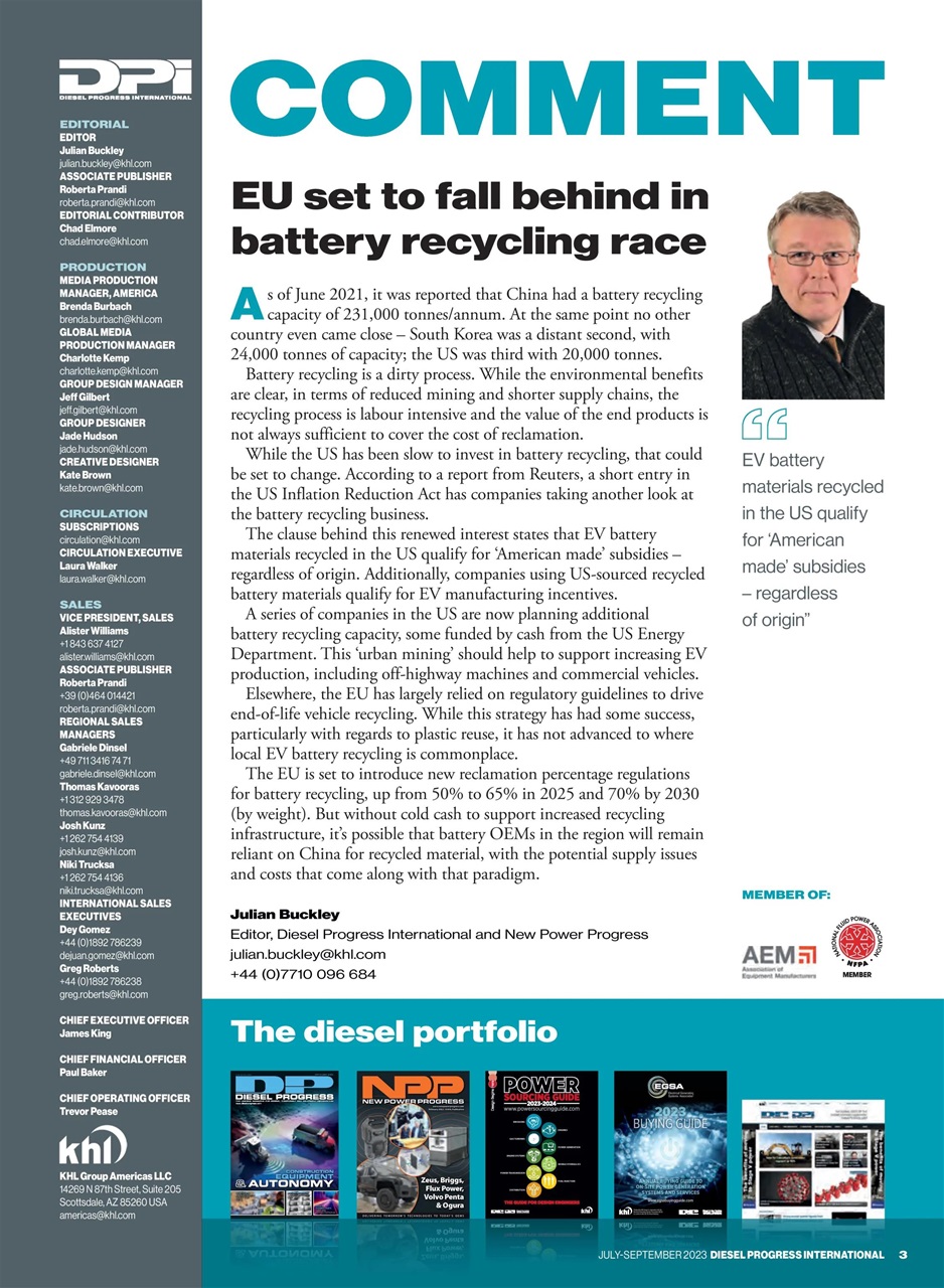 Power Progress International Magazine - Quarter 3 Back Issue