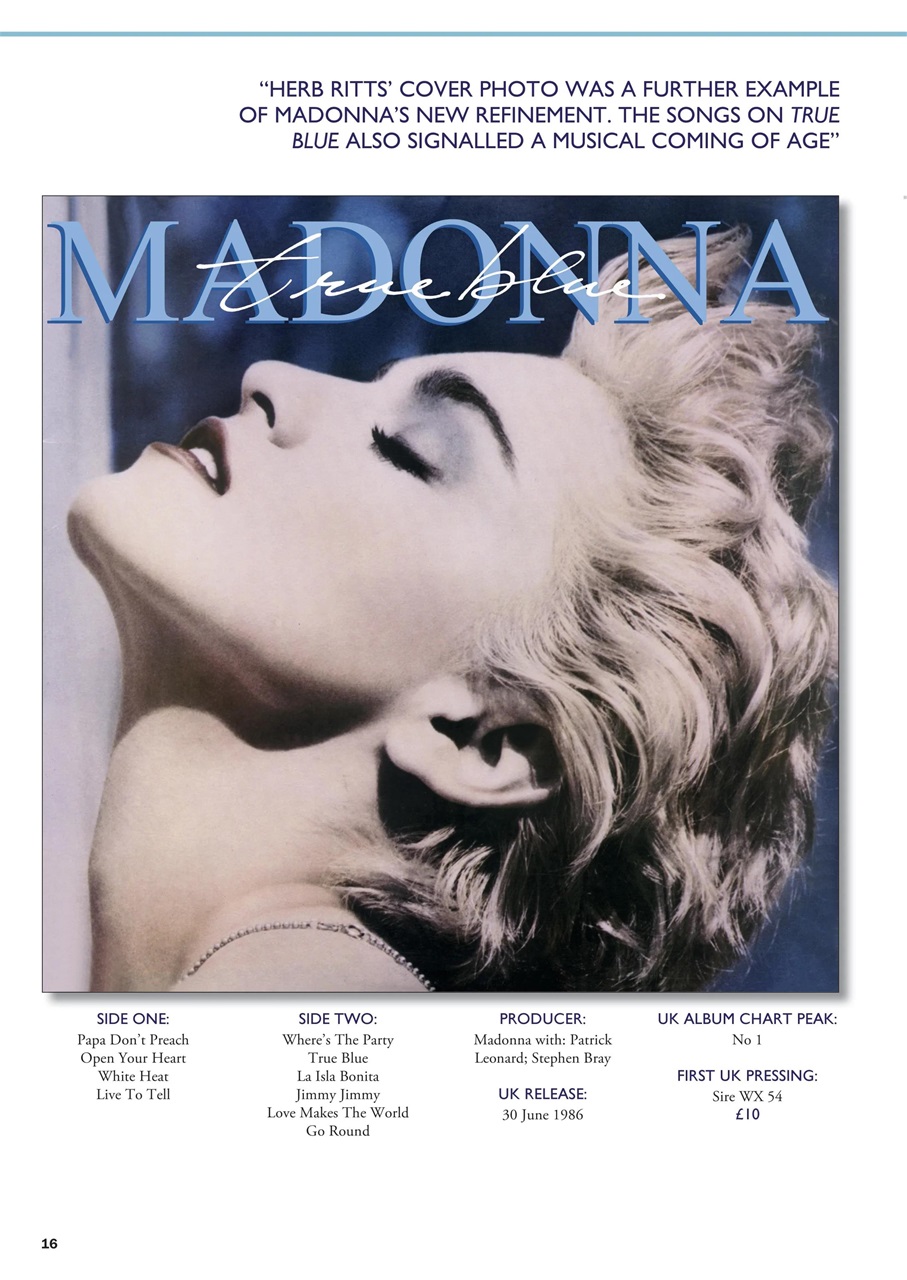 Record Collector Magazine - Record Collector Special - Madonna Special ...