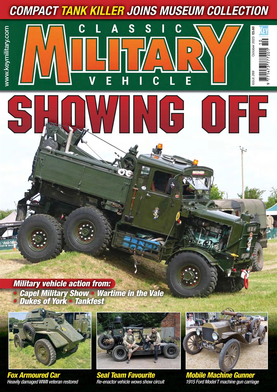 Classic Military Vehicle Magazine - October 2023 Back Issue