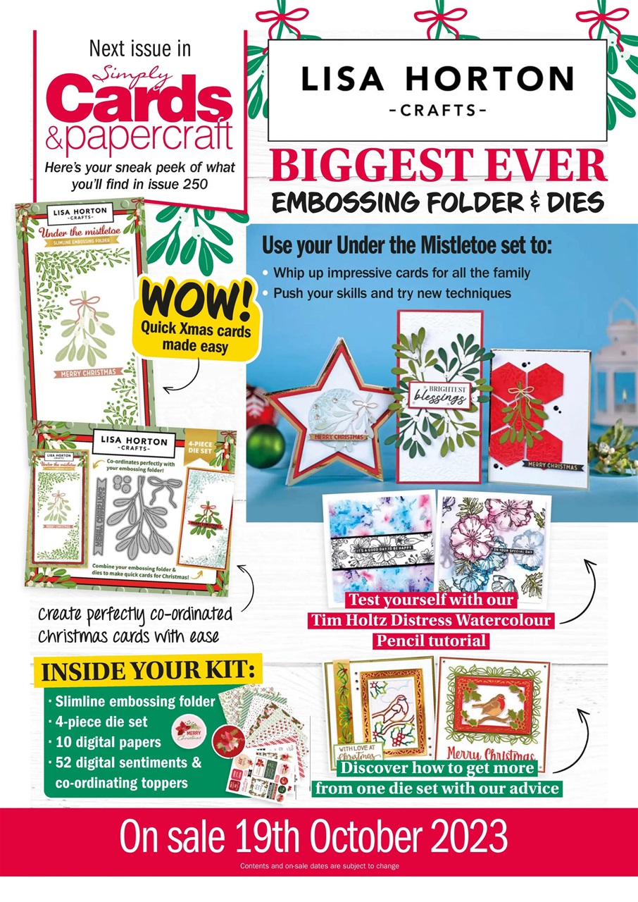 Simply Cards & Papercraft Magazine - Issue 249 Back Issue