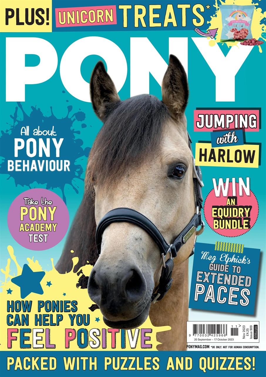 Pony Magazine - PONY November 2023 Back Issue