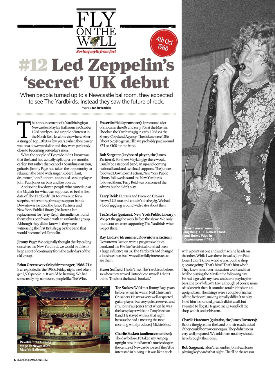 Music Magazine - CRS: Led Zeppelin Seventh Edition Back Issue