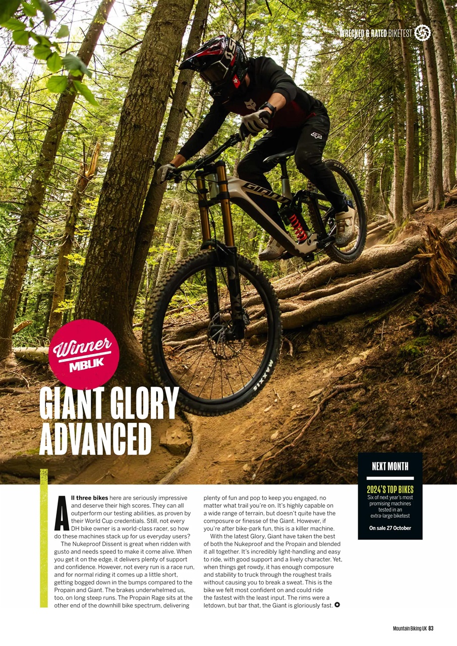 Mountain Biking UK Magazine - October 2023 Back Issue
