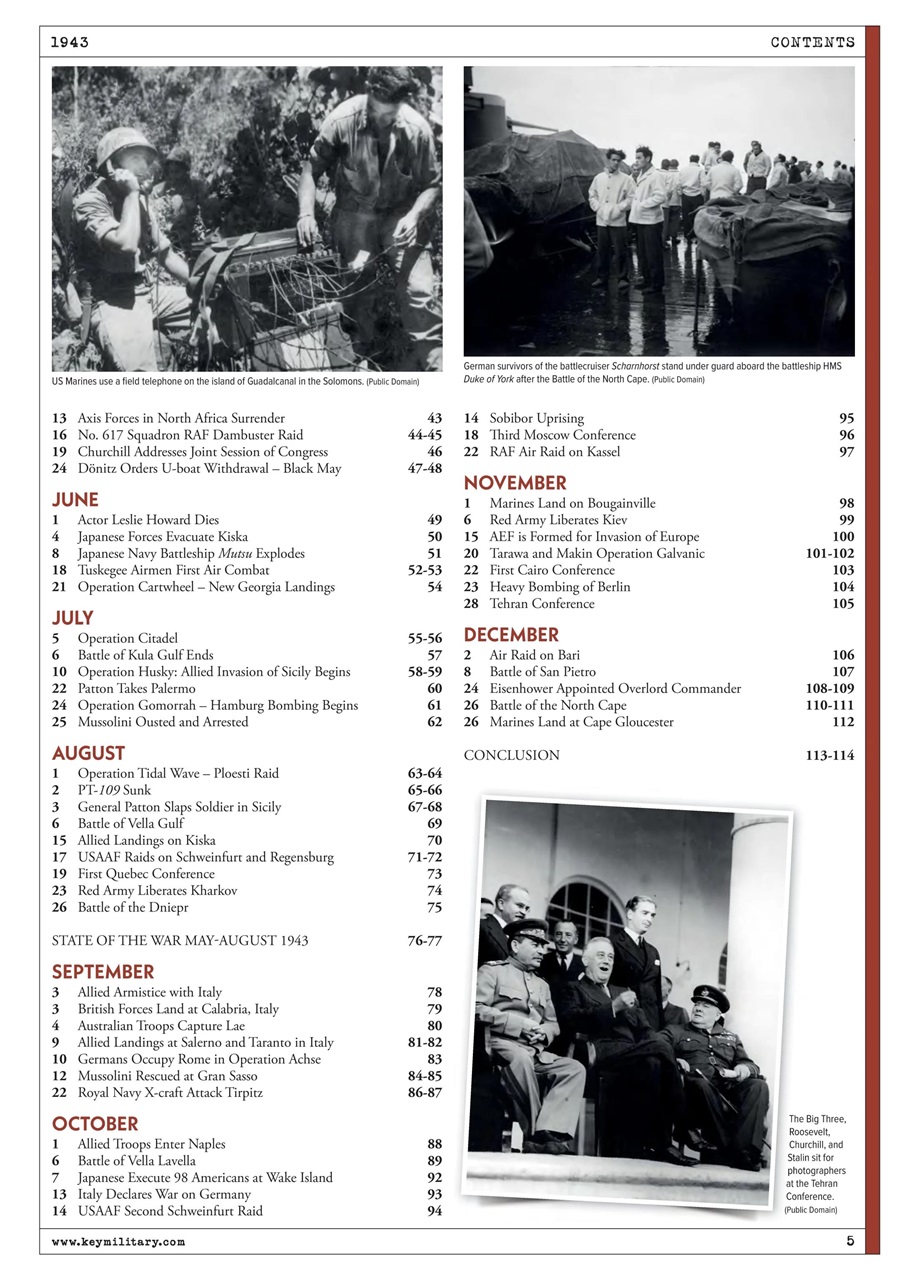 Britain at War Magazine - World War Two: 1943 Special Issue