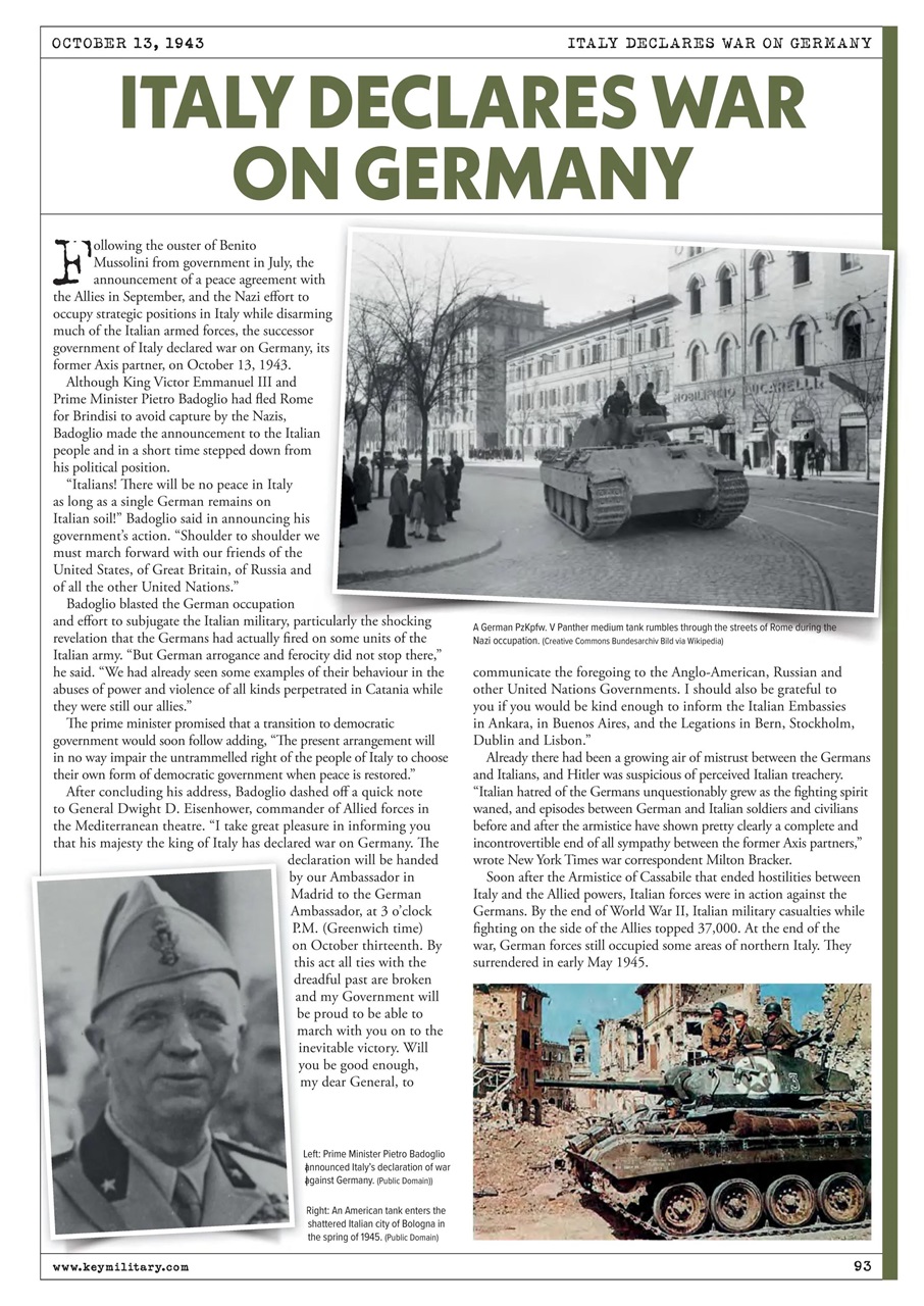 Britain at War Magazine - World War Two: 1943 Special Issue