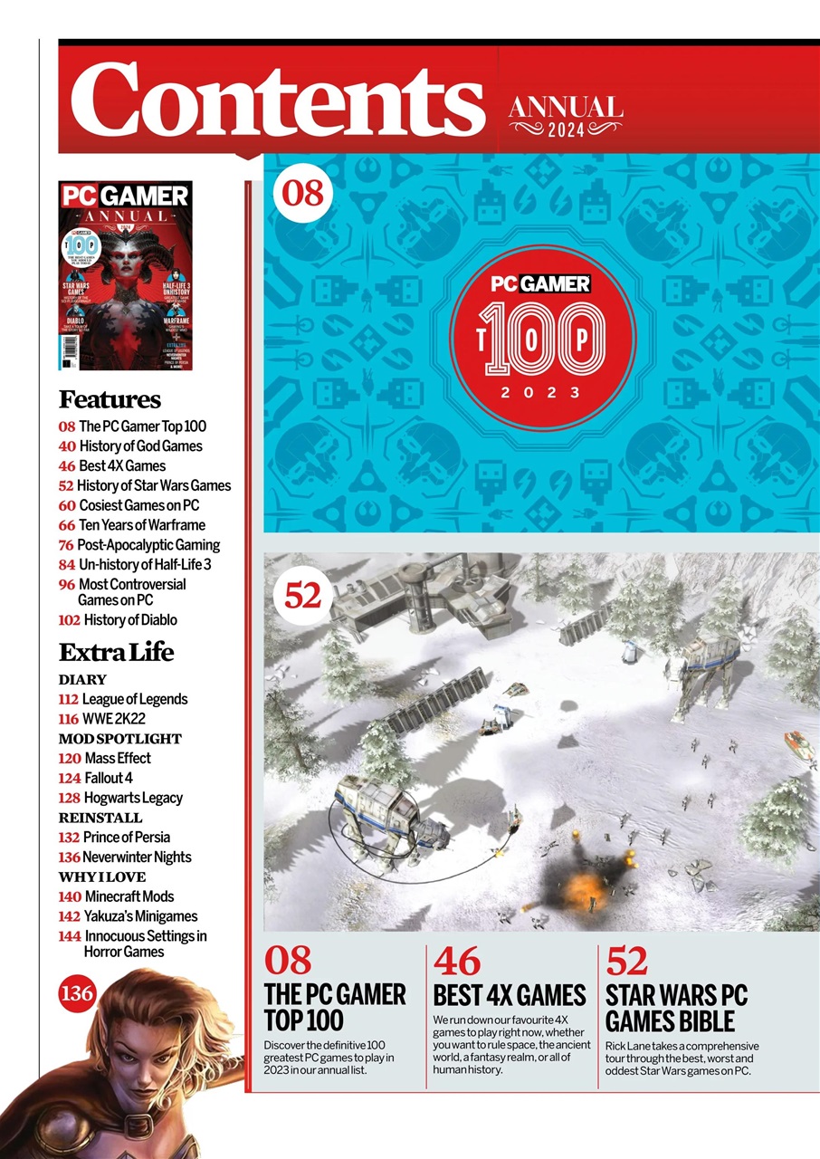 Gaming Bookazine - PC Gamer Annual (2024) Volume 7 Back Issue
