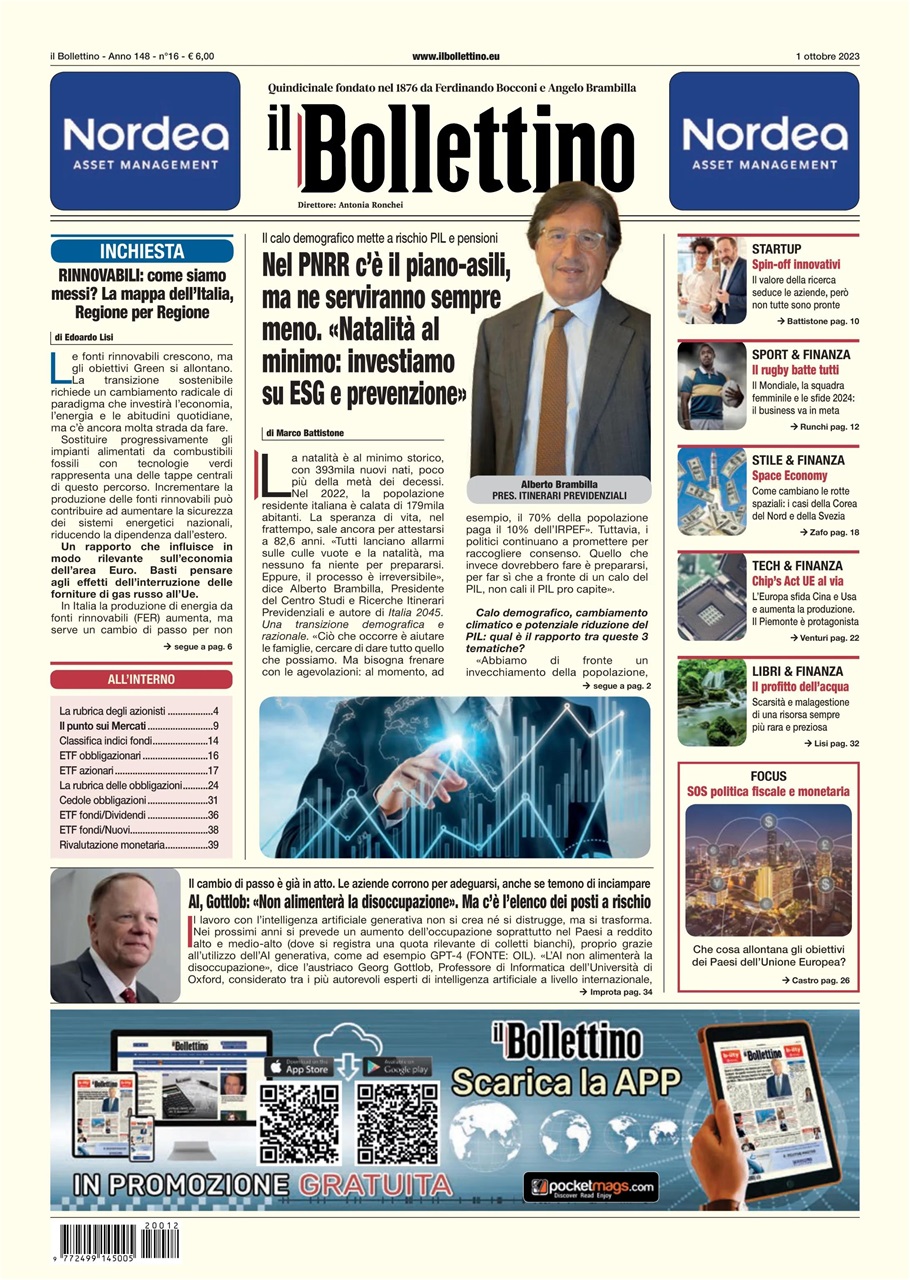 Il Bollettino Magazine - 1-Oct-2023 Edición anterior