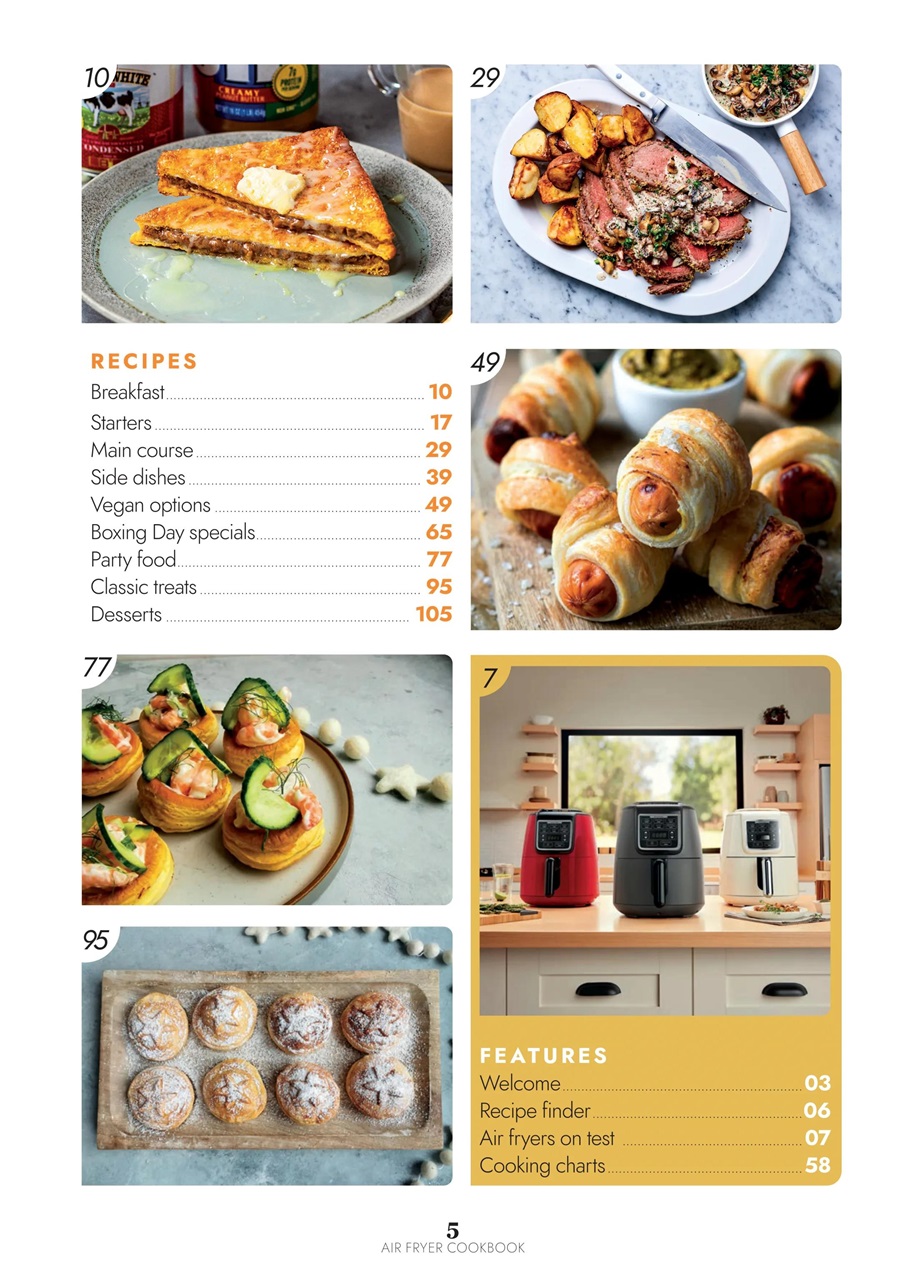 Healthy Eating Magazine - Air Fryer Cookbook: Christmas 2023 Back Issue