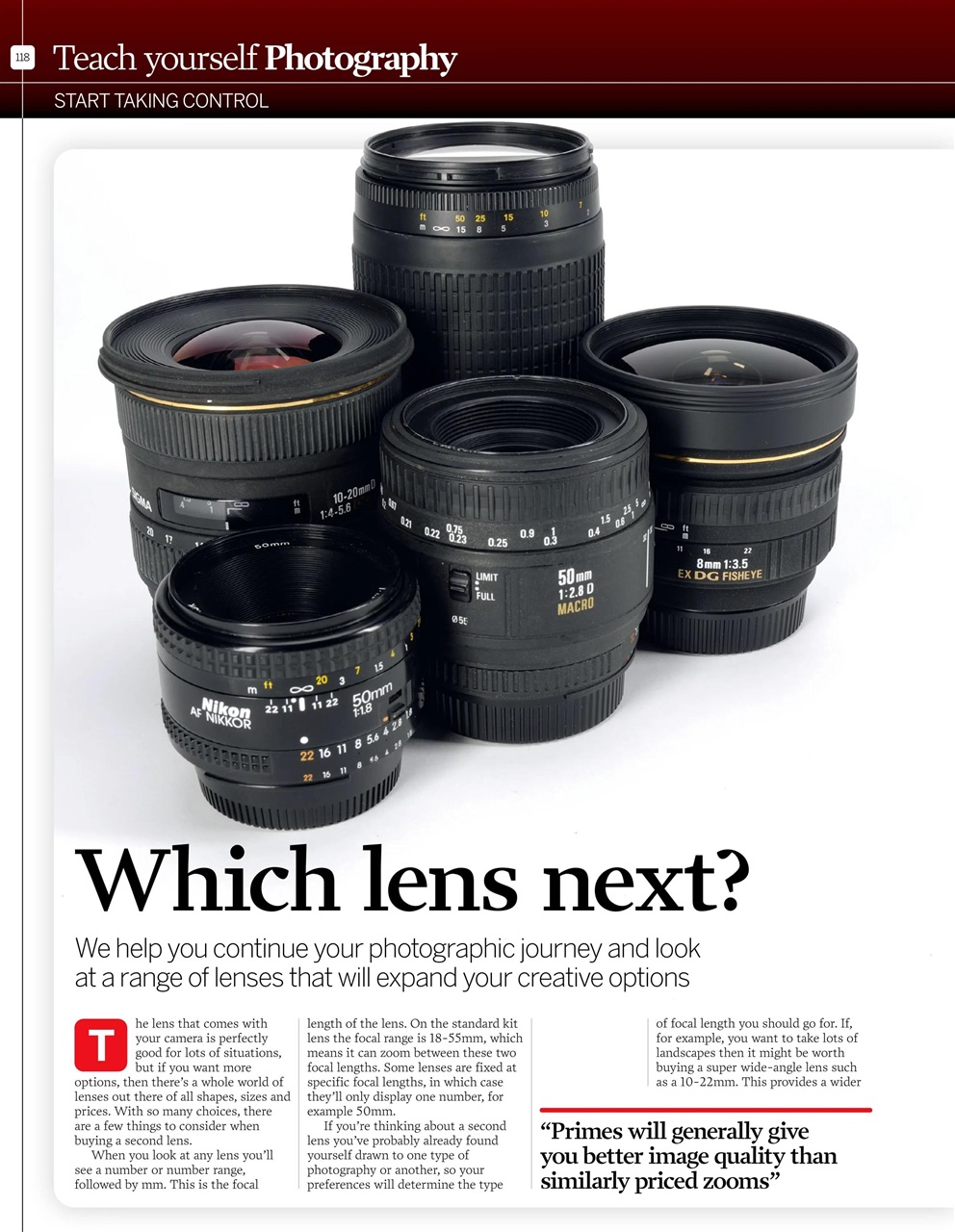 Photography Bookazine - Teach Yourself Photography Eleventh Edition Back Issue