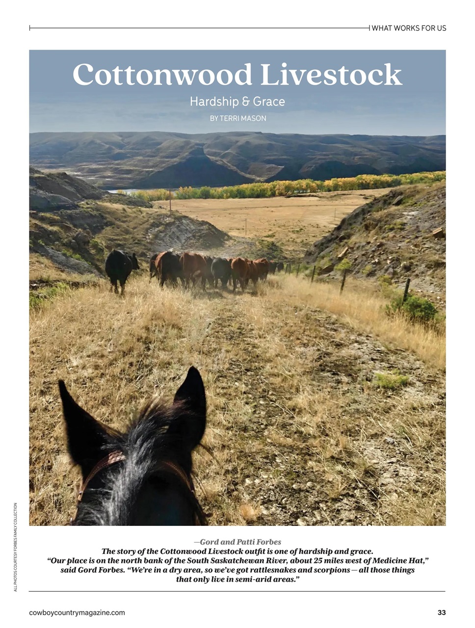 Canadian Cowboy Country Magazine - October/November 2023 Back Issue