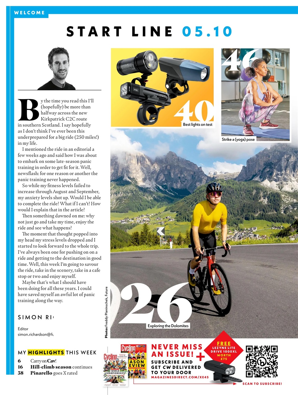 Cycling Weekly Magazine - 5-Oct-2023 Back Issue