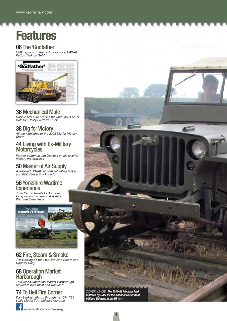 Classic Military Vehicle Magazine - November 2023 Back Issue