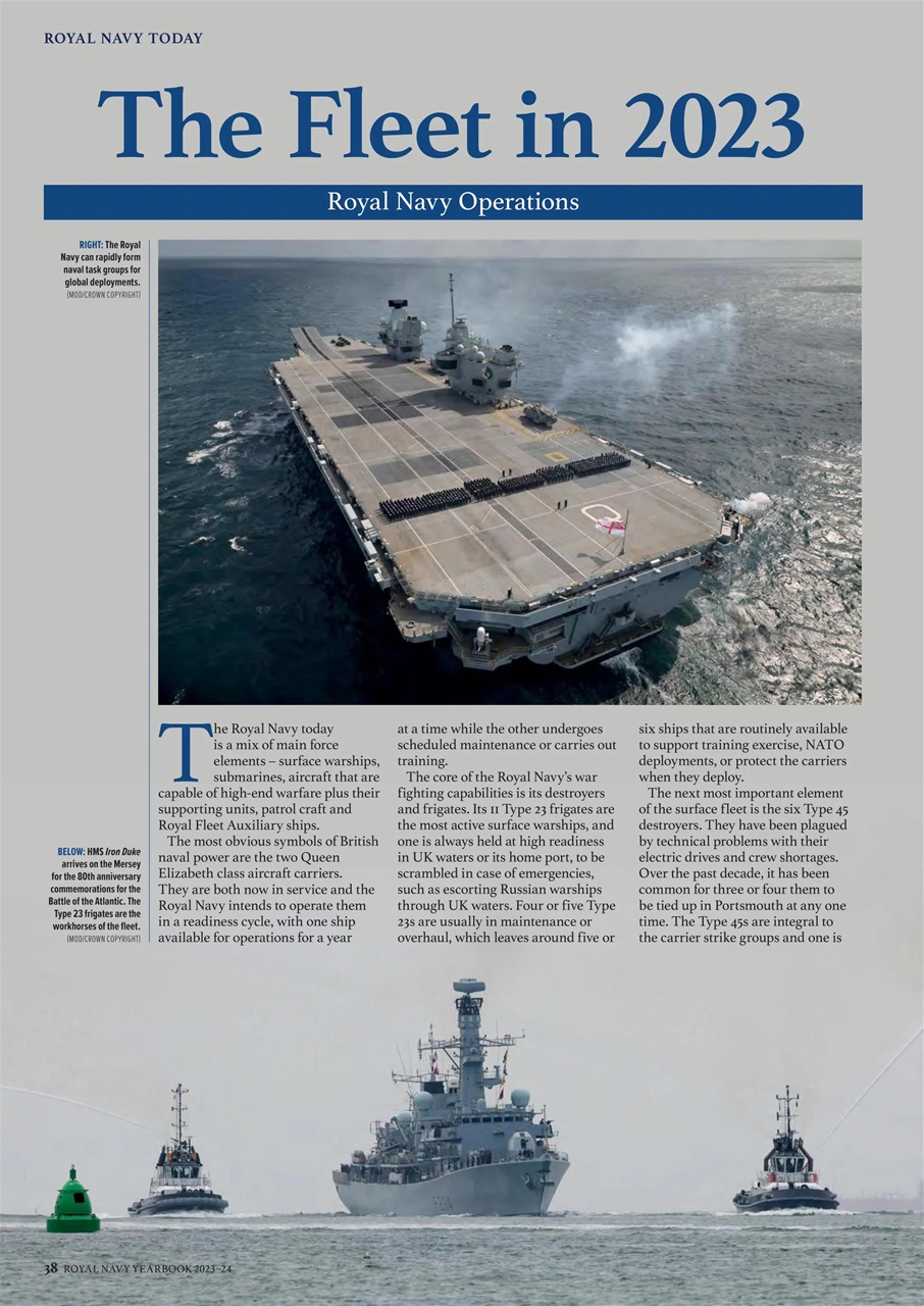 Britain at War Magazine - Royal Navy Yearbook 2023-24 Special Issue