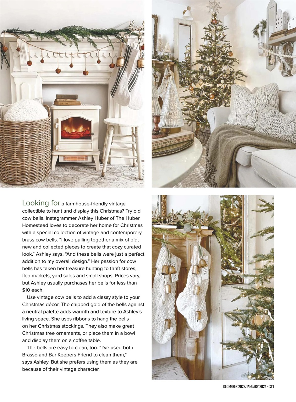 American Farmhouse Style Magazine - Dec/Jan 2024 Back Issue