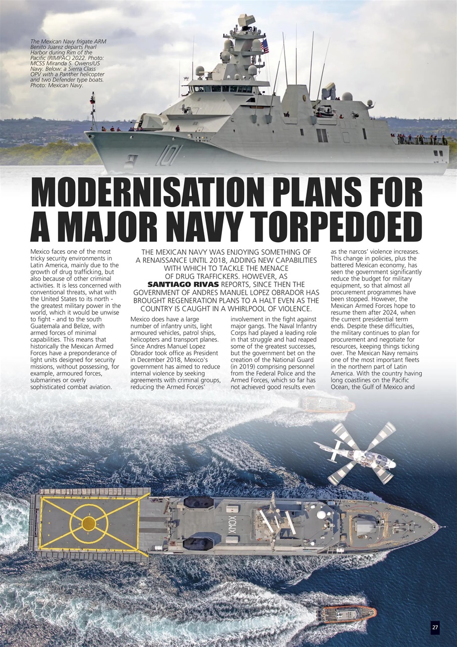 Warships International Fleet Review Magazine - November 2023 Back Issue