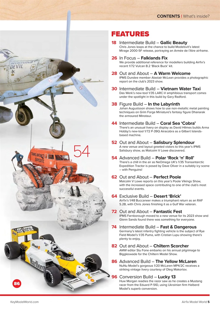 Airfix Model World Magazine - December 2023 Back Issue