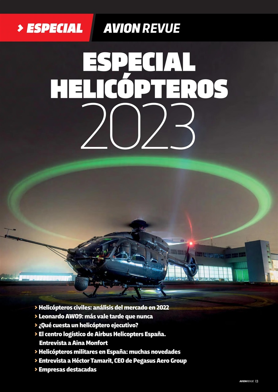 Avion Revue Internacional Magazine - Número 497 Back Issue