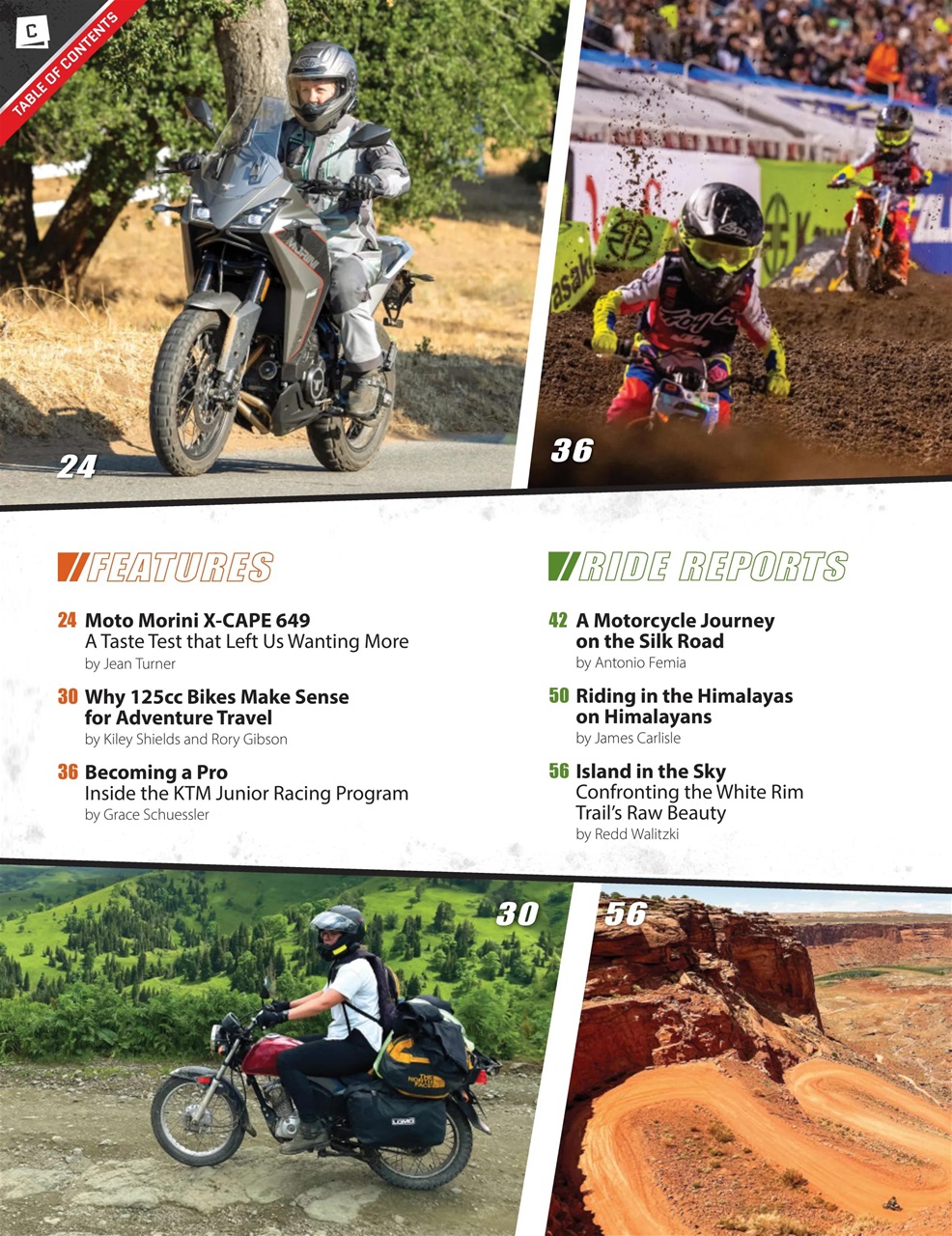 Adventure Motorcycle Magazine - Nov/Dec 2023 Back Issue