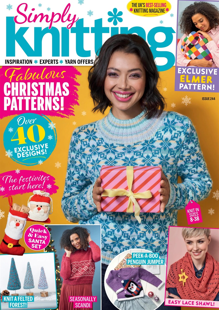 Simply Knitting Magazine - December 2023 Back Issue
