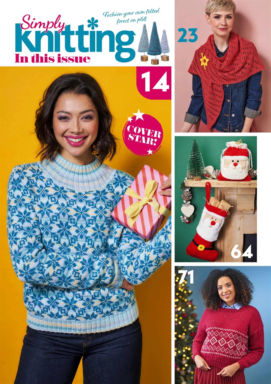 Simply Knitting Magazine - December 2023 Back Issue