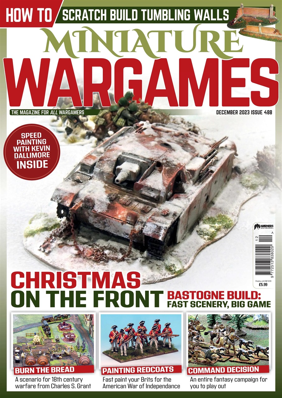 Miniature Wargames Magazine - December 2023 [488] Back Issue