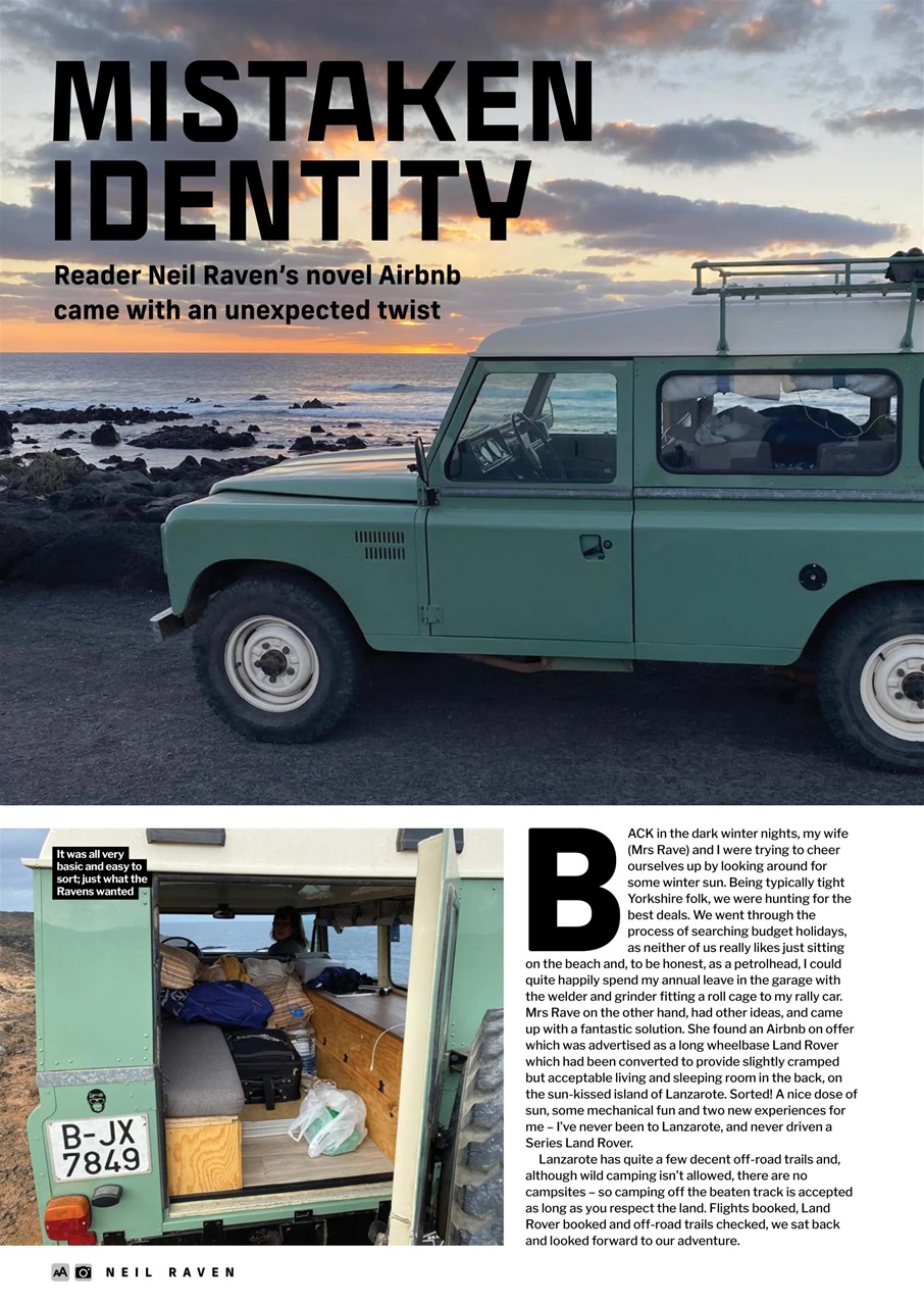 Land Rover Monthly Magazine - Winter 2024 Back Issue