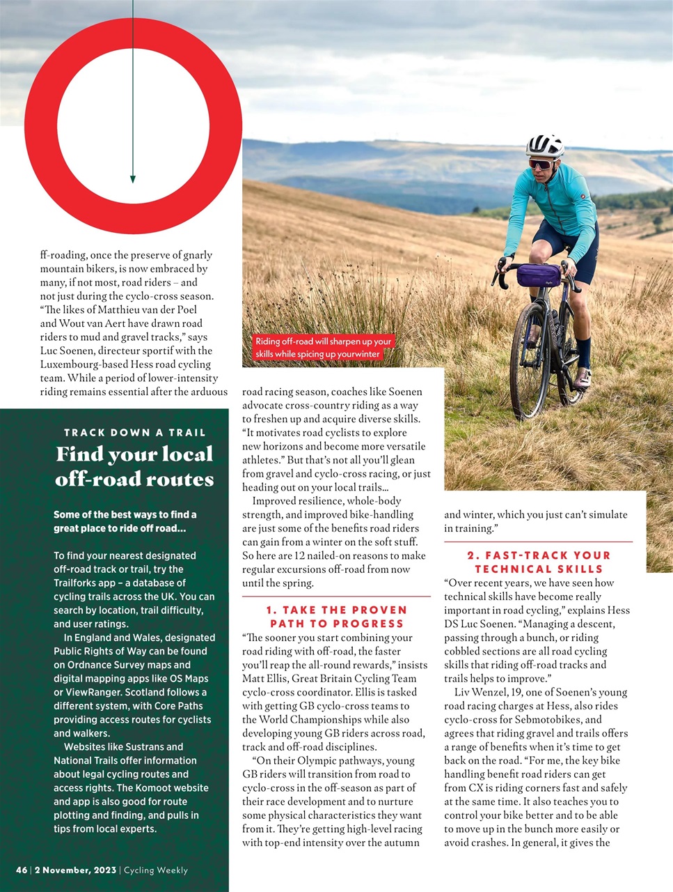 Cycling Weekly Magazine - 2-Nov-2023 Back Issue