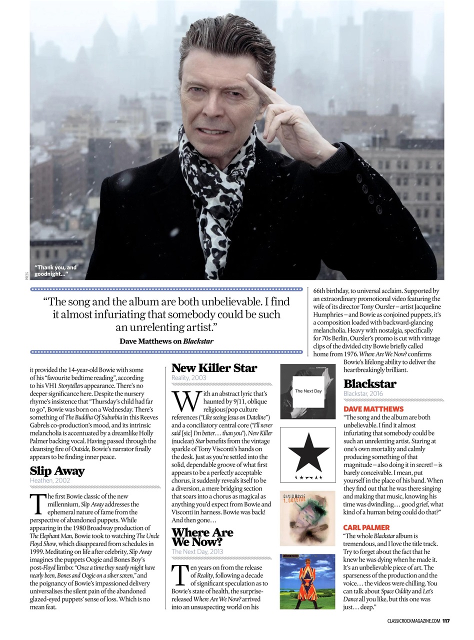 Music Magazine - Classic Rock Special: Bowie Second Edition Back Issue