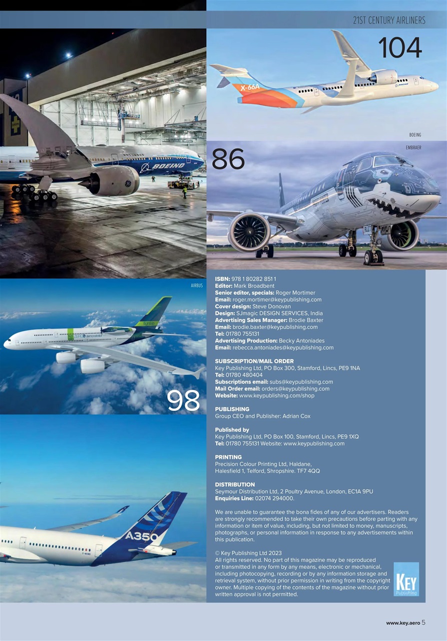 Aviation News Magazine - 21st Century Airliners Special Issue