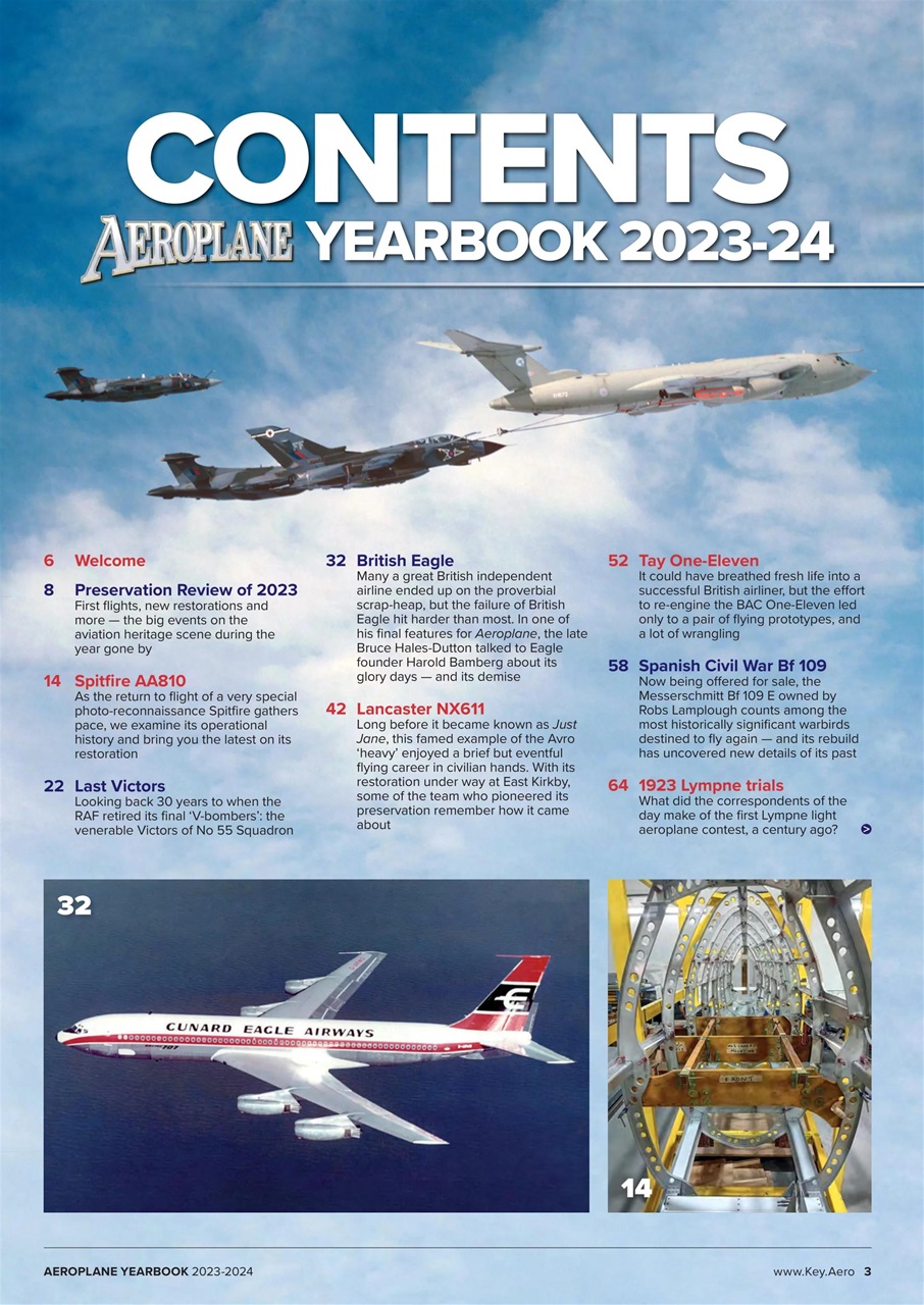 Aviation Specials Magazine - Aeroplane Yearbook 2023-24 Back Issue