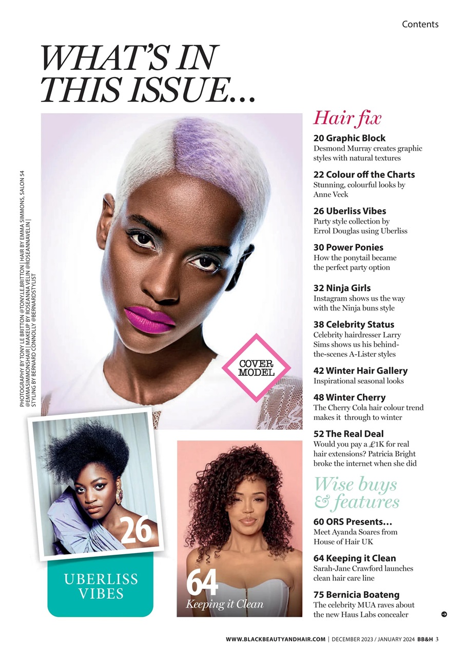Black Beauty & Hair – the UK's No. 1 Black magazine - December 2023 ...
