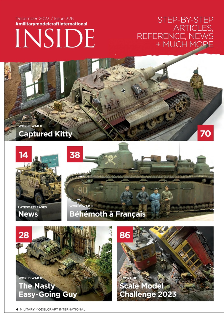Military Modelcraft International Magazine - December 2023 Back Issue