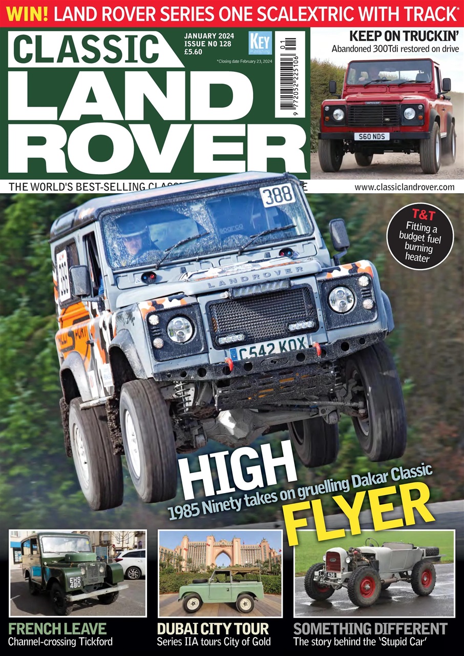 Classic Land Rover Magazine - January 2024 Back Issue