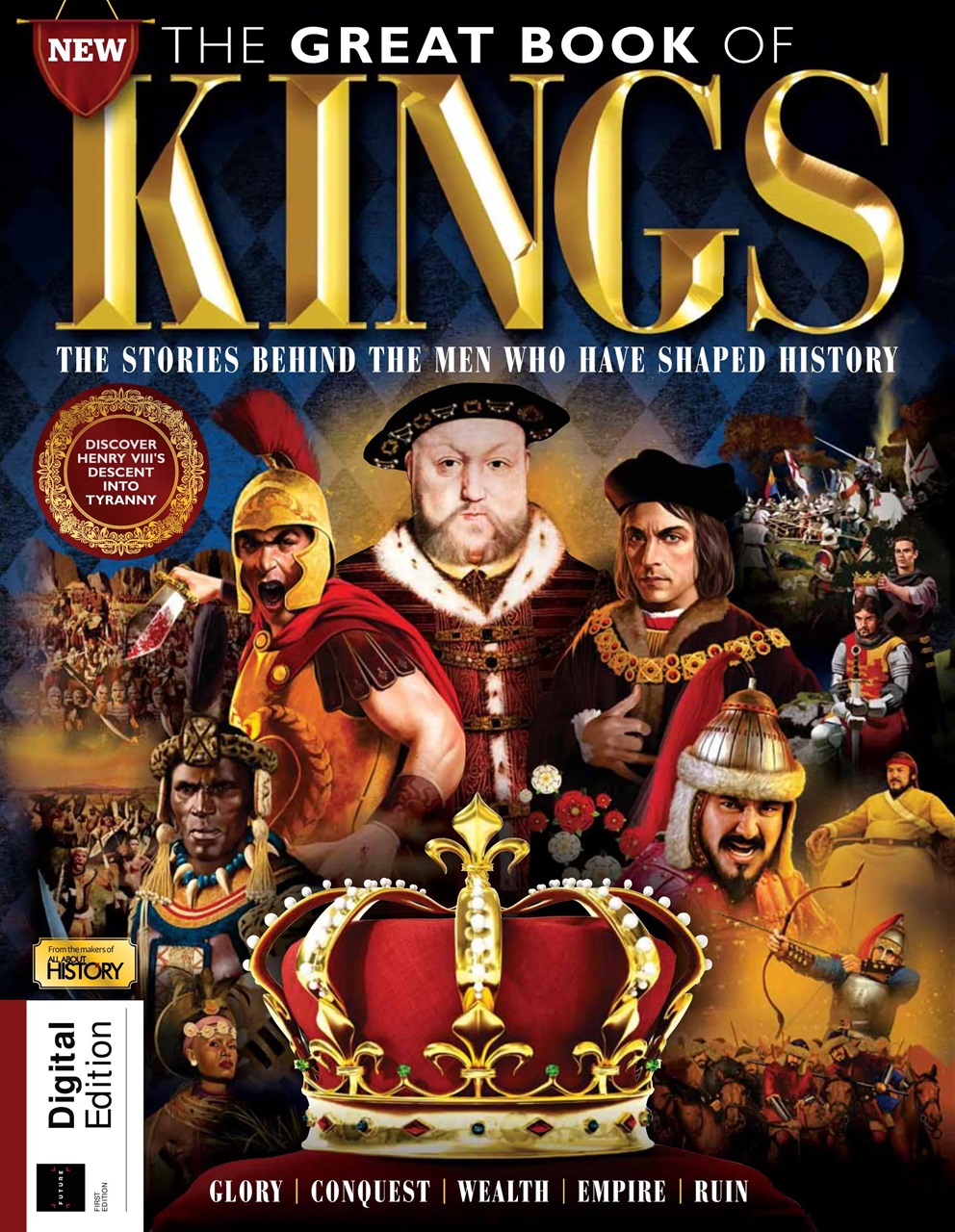 About History Bookazine - All About History The Great Book of Kings ...