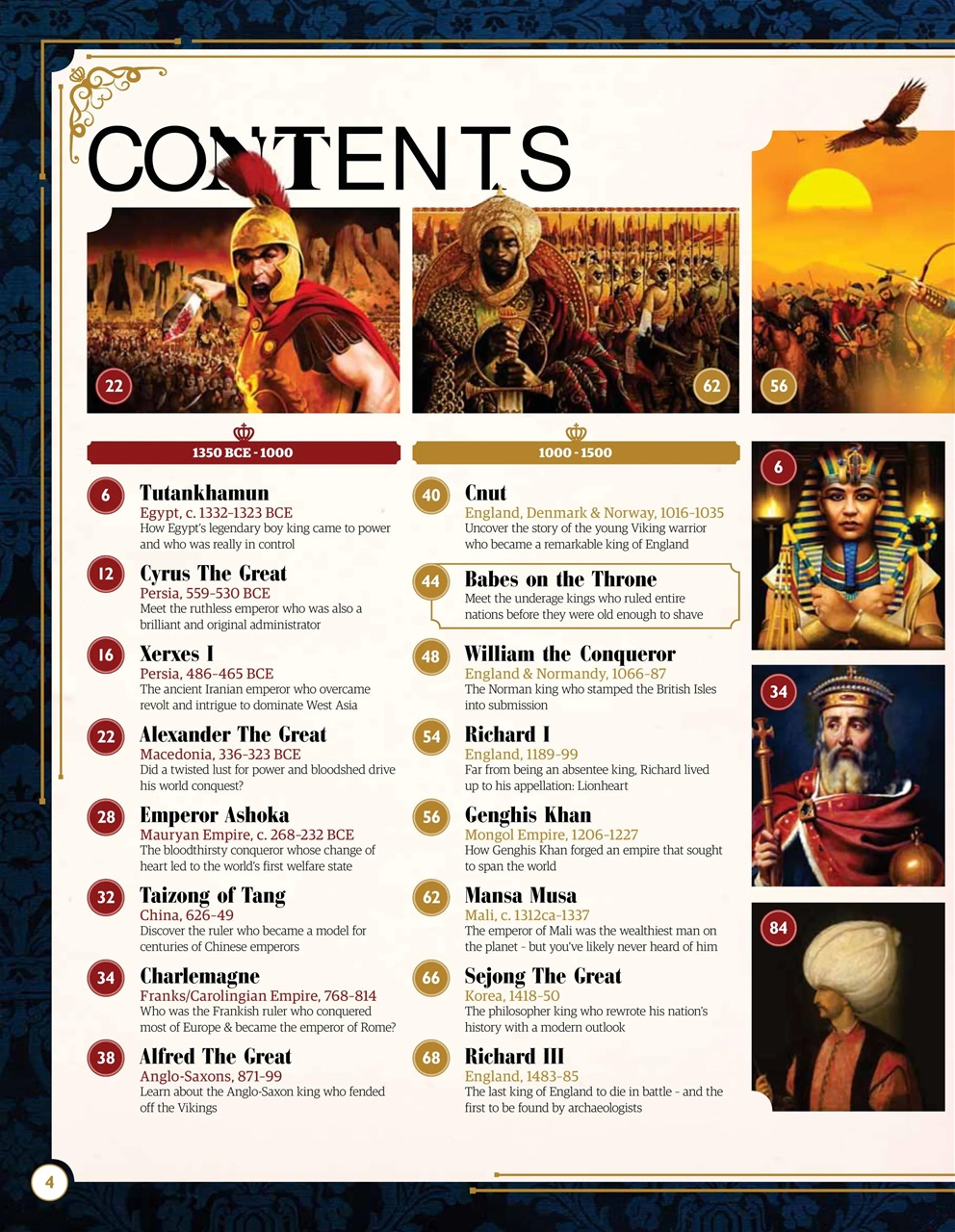 About History Bookazine - All About History The Great Book of Kings ...