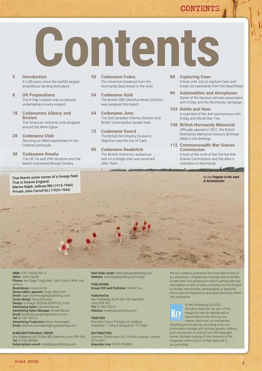 Britain at War Magazine - D-Day Guide Special Issue