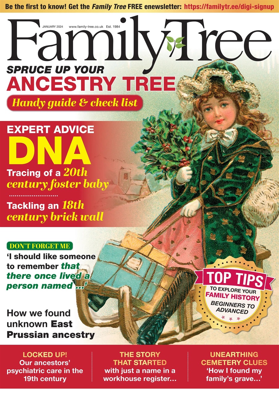 Family Tree Magazine - Family Tree January 2024 Back Issue
