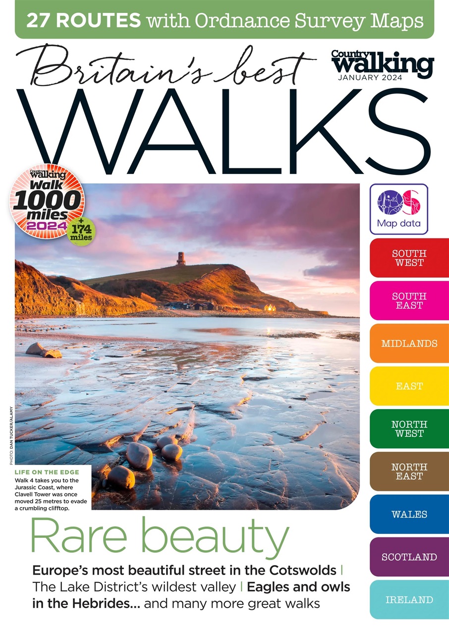 Country Walking Magazine - Jan-24 Back Issue