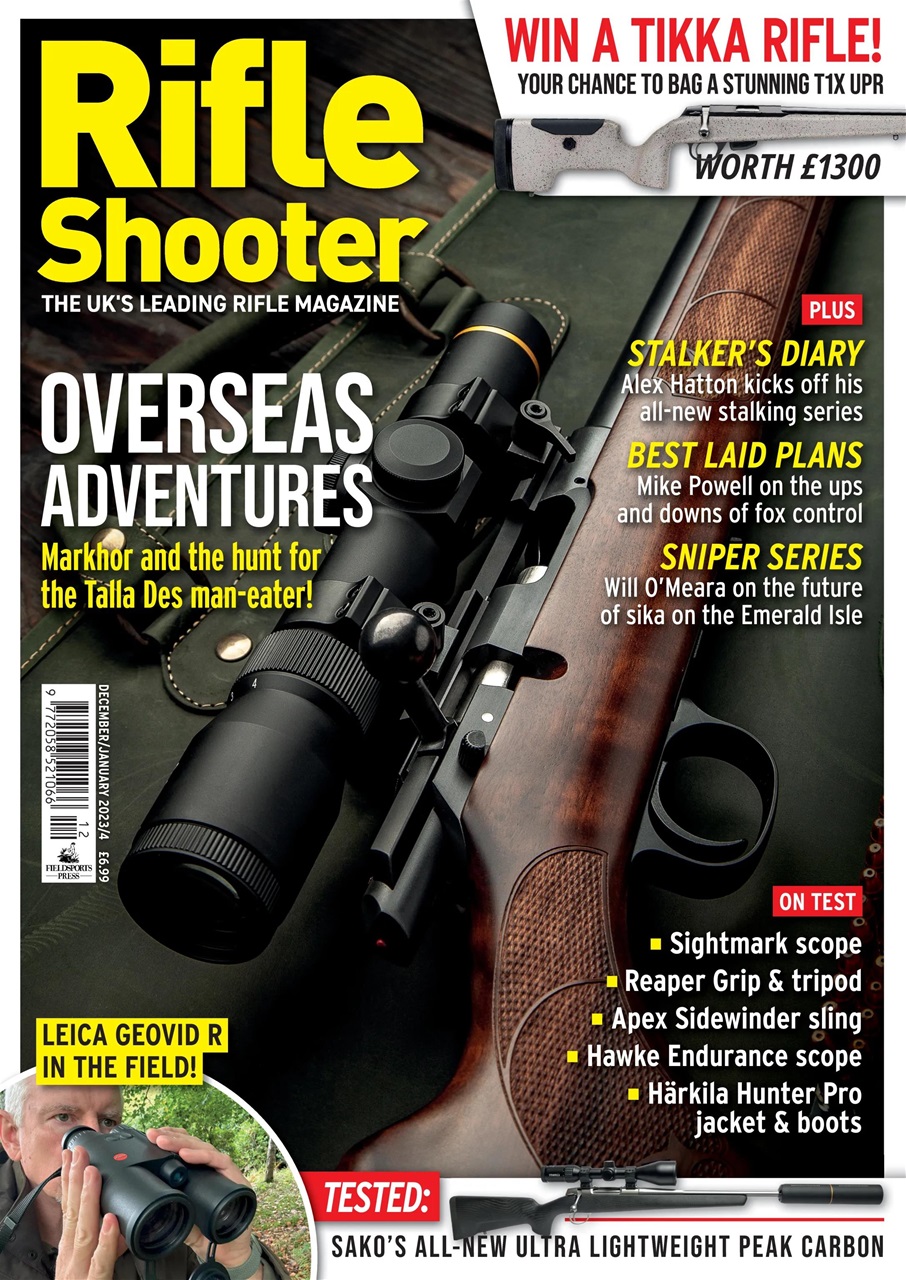 Rifle Shooter Magazine - Dec / Jan 2023 Back Issue