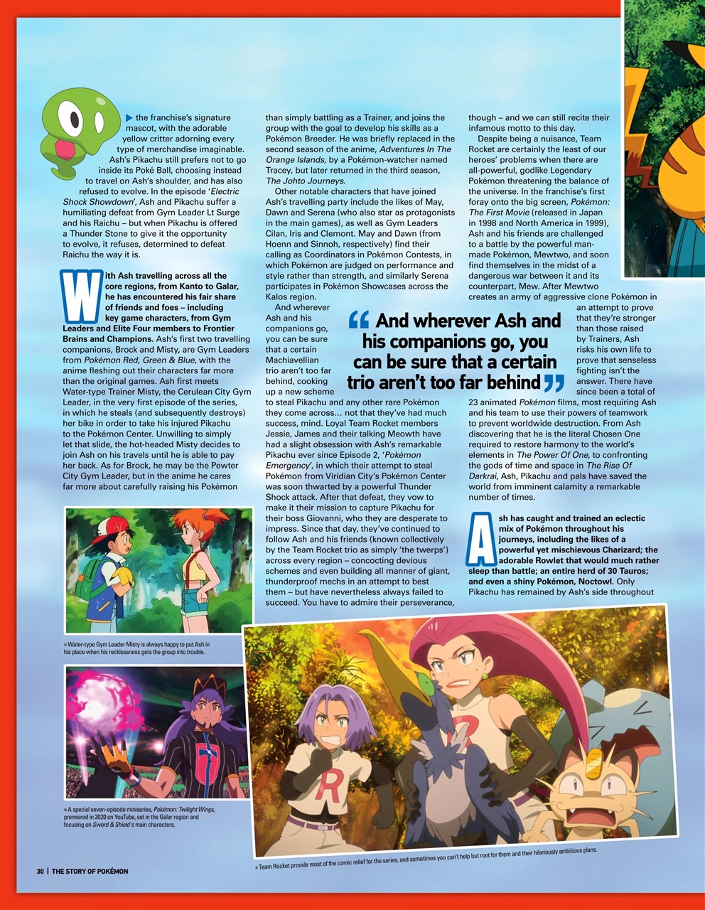 Gaming Bookazine - The Story of Pokémon Sixth Edition Back Issue
