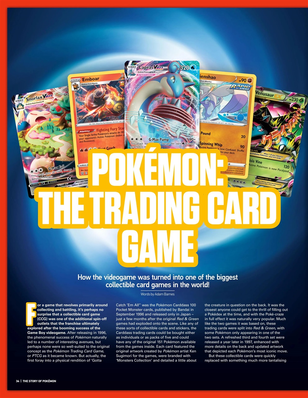 Gaming Bookazine - The Story of Pokémon Sixth Edition Back Issue