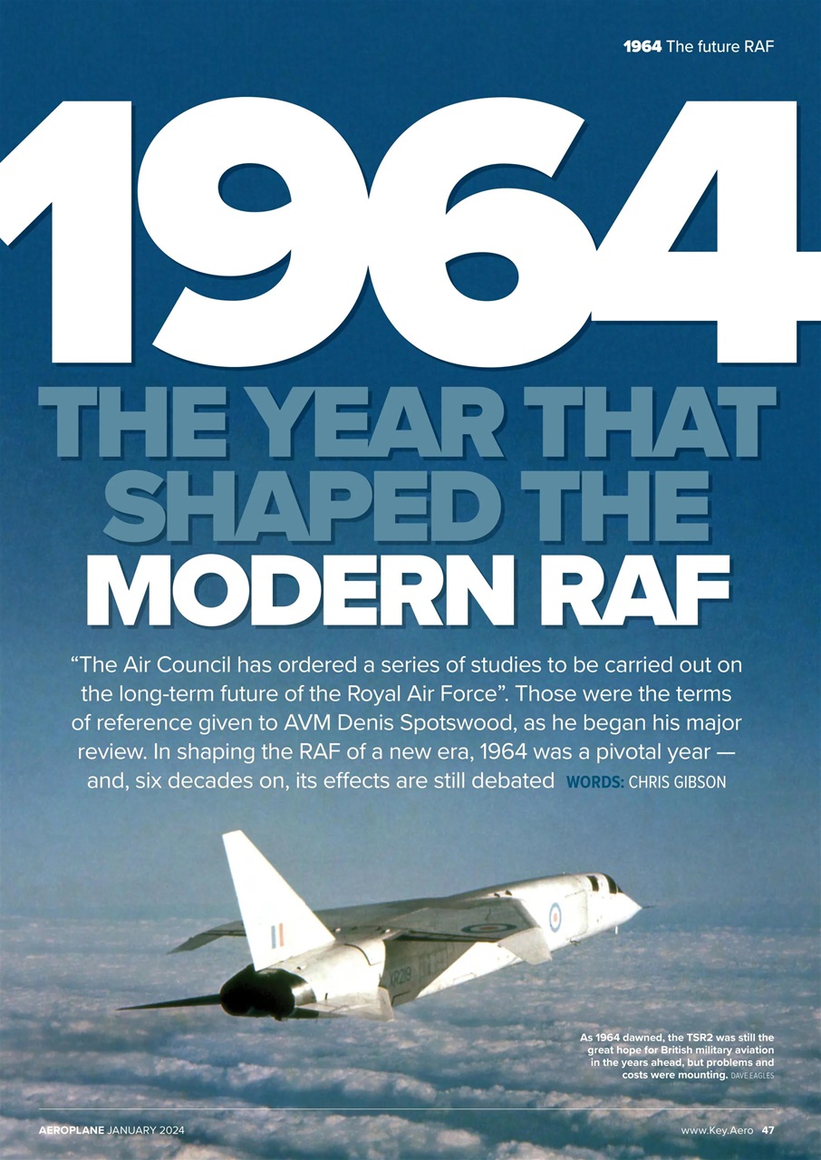 Aeroplane Magazine - January 2024 Back Issue
