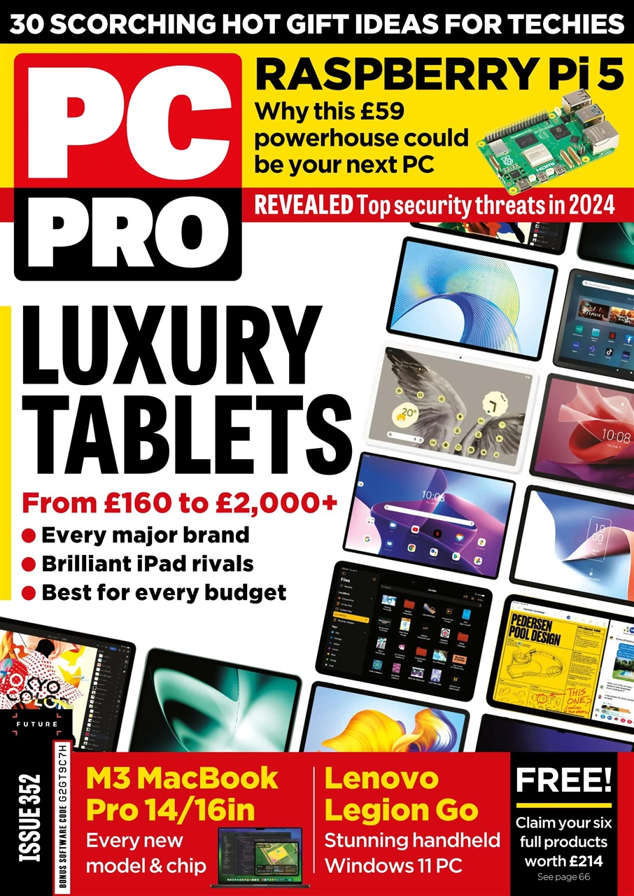 PC Pro Magazine - January 2024 Back Issue