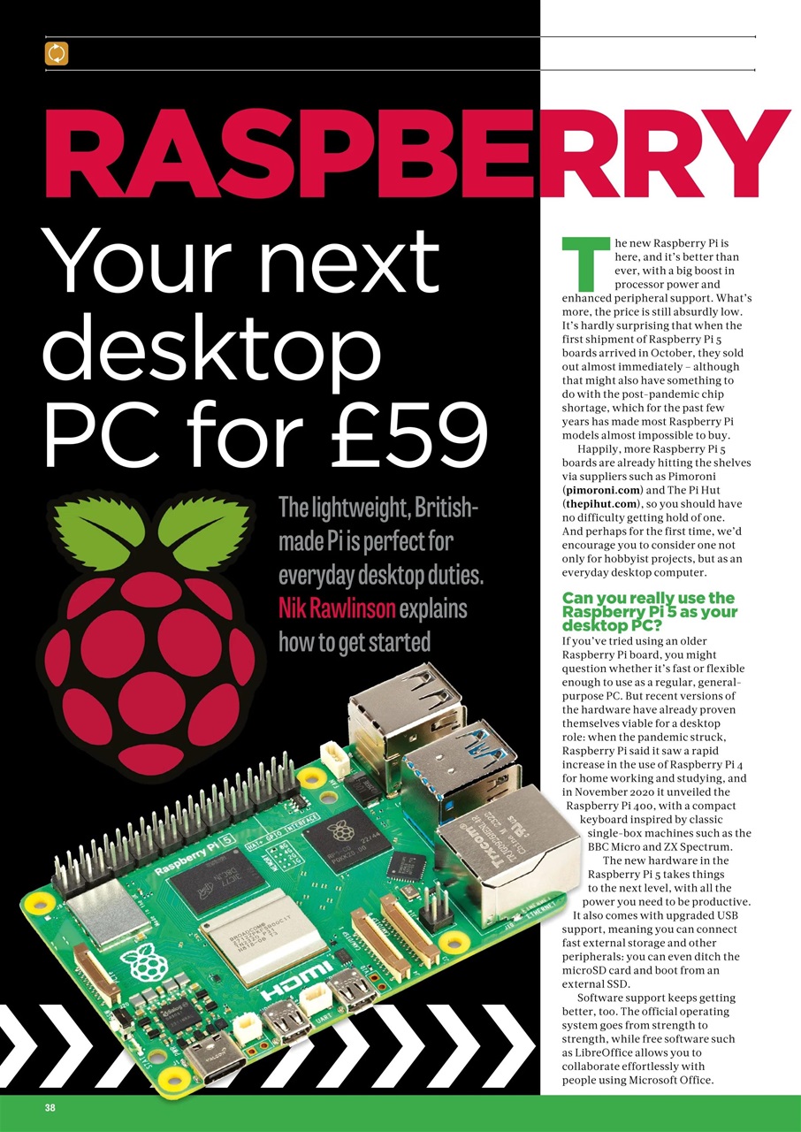 PC Pro Magazine - January 2024 Back Issue