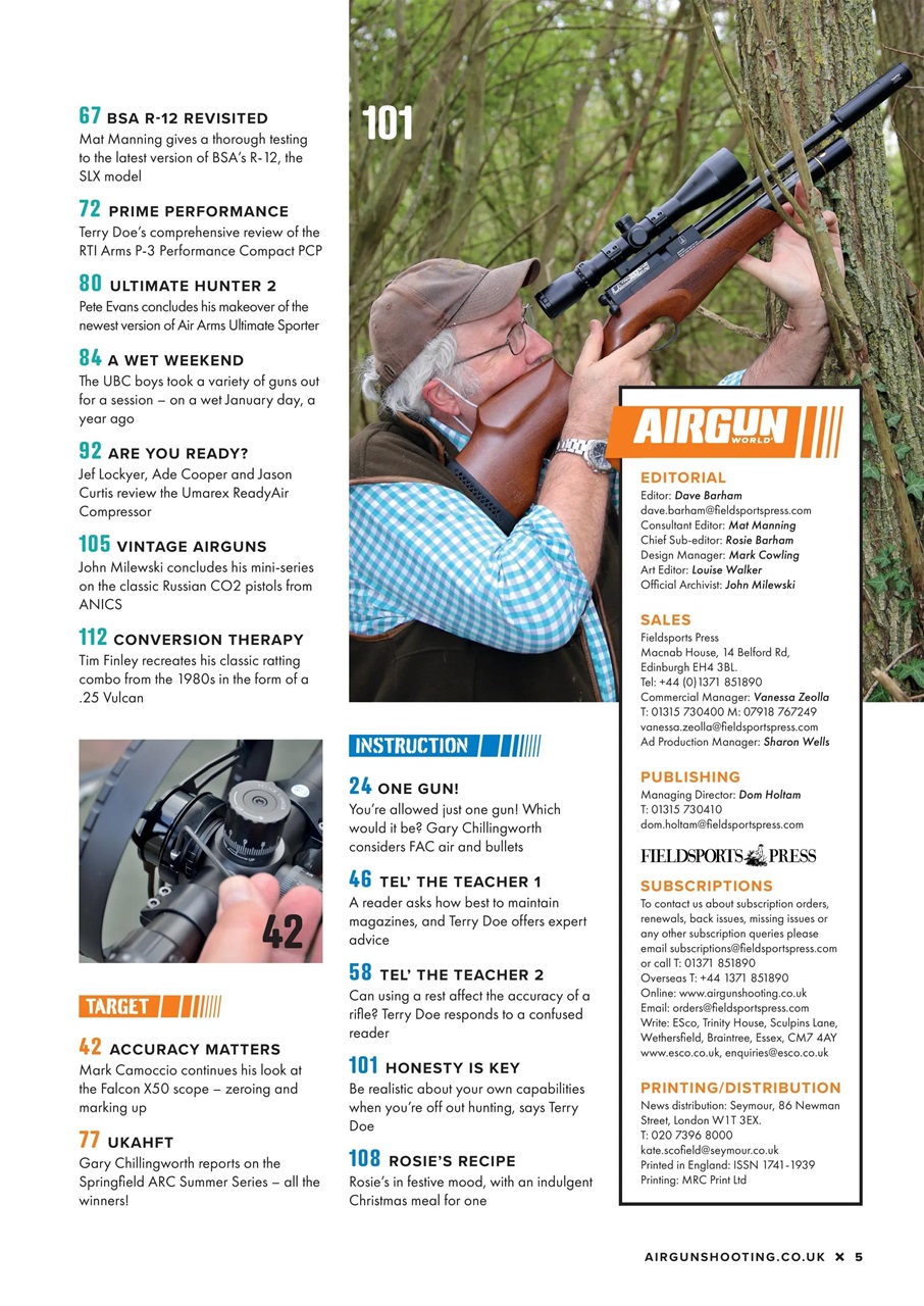 Airgun World Magazine - January 2023 Back Issue